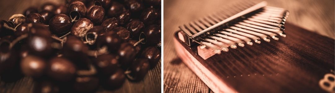 Bubny, činely, kalimby a perkusie | Flexity